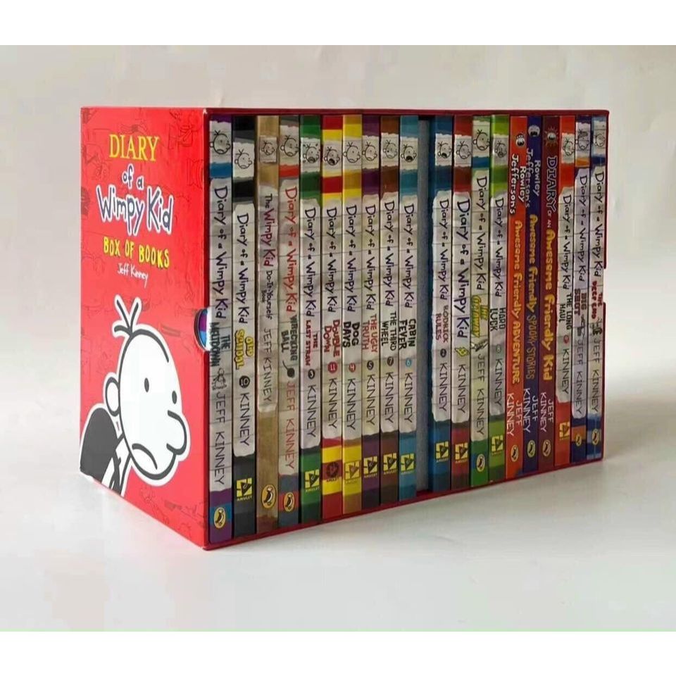 Sách - Diary of a wimpy kid combo 23 quyển - bản tiếng Anh | Shopee ...