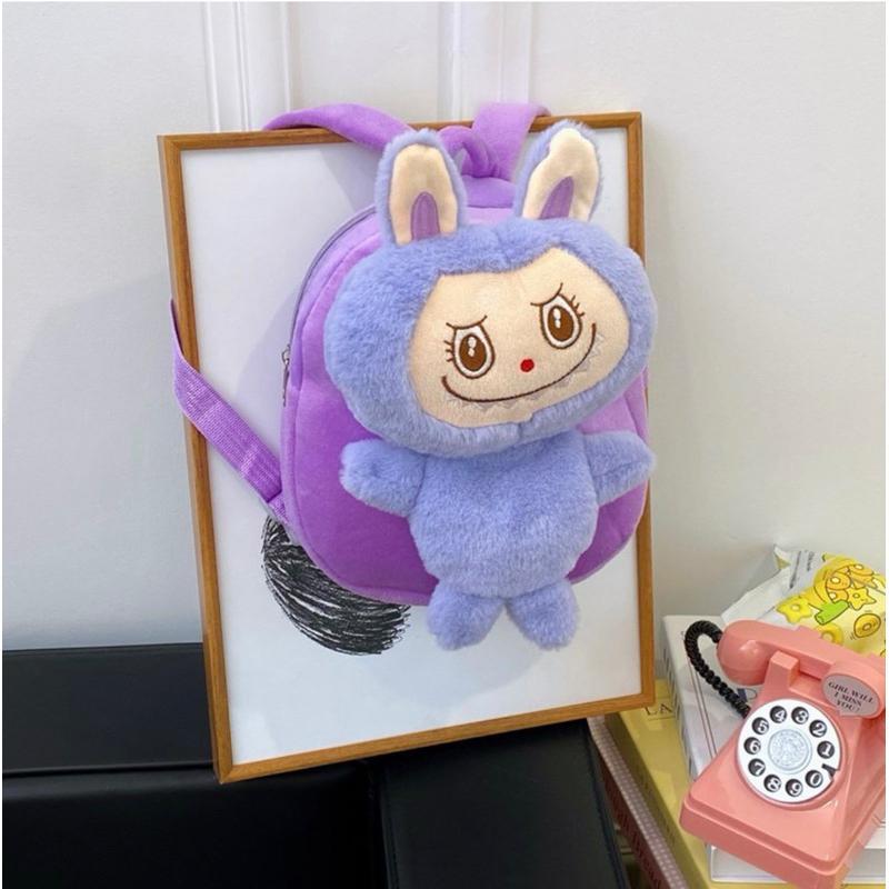 balo Labubu tím được may liên cho trẻ mầm non | Shopee Việt Nam