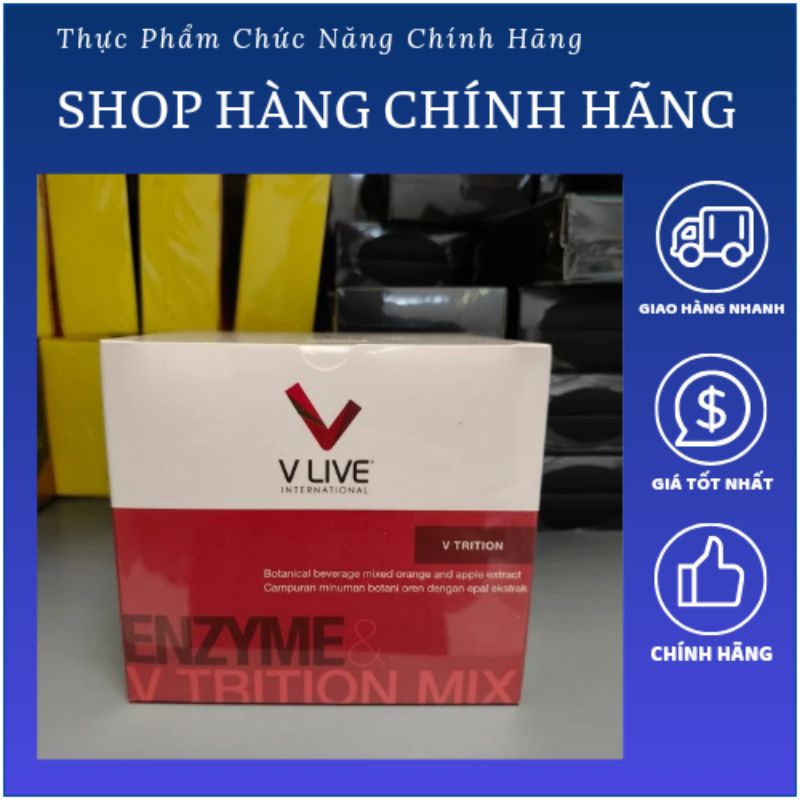 [ hàng chính hãng ] Vtrition vlive - international 1 hộp 28 gói ...