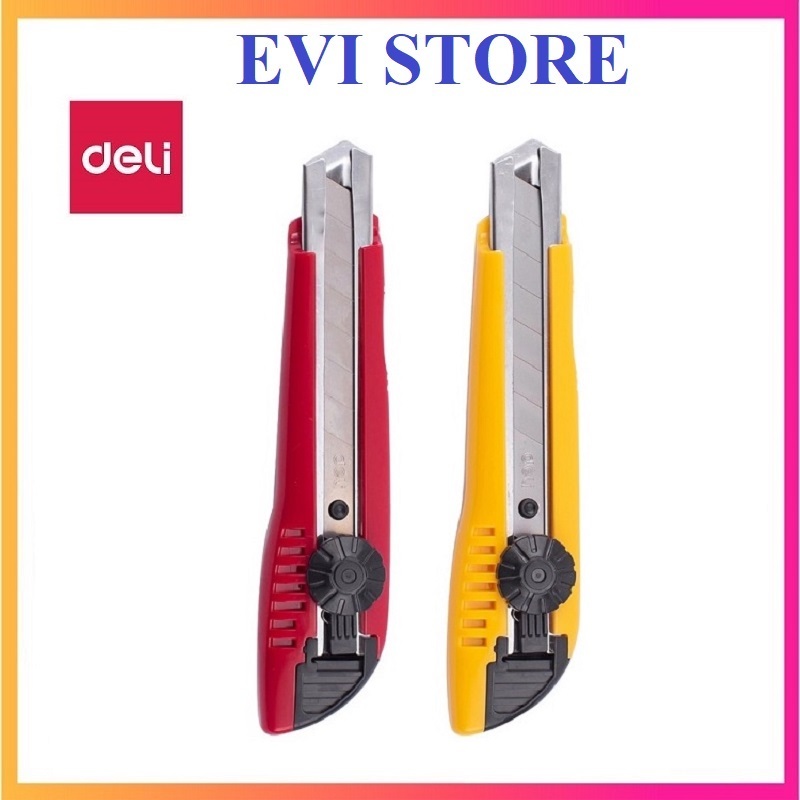 Dao rọc giấy to Deli 2043 / Dao Deli E2043 có lưỡi dao to 2011 thay thế | Shopee Việt Nam