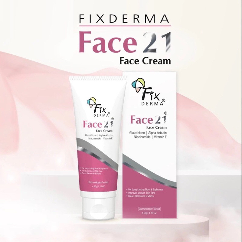 Fixderma Kem Dưỡng Ẩm Làm Trắng Sáng Đều Màu Da FIXDERMA Face21 Face ...