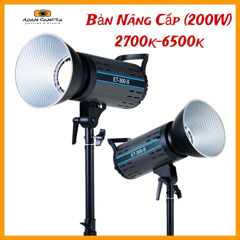 ĐÈN LED QUAY CHỤP STUDIO ET-300S BẢN NÂNG CẤP V2 (2700K-6500k) BI-COLOR ...