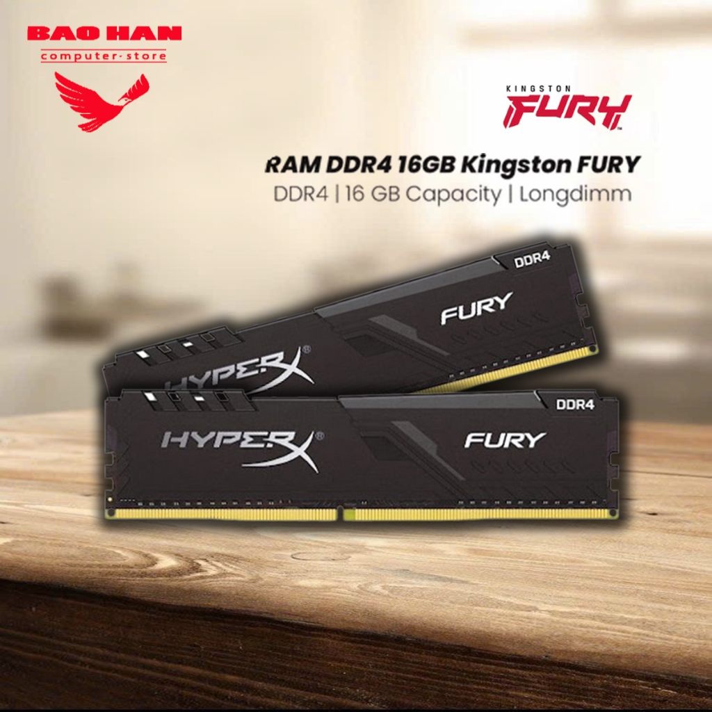 RAM Kingston HyperX Fury 8GB DDR4 Bus 3200MHz Hàng new bảo hành 36 ...