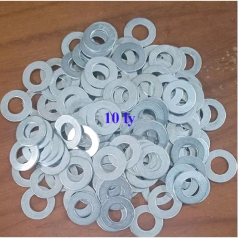 10 cái long đền INOX 304 ,vòng đệm cho bulong bù lon M3, M4, M5, M6, M8 ...