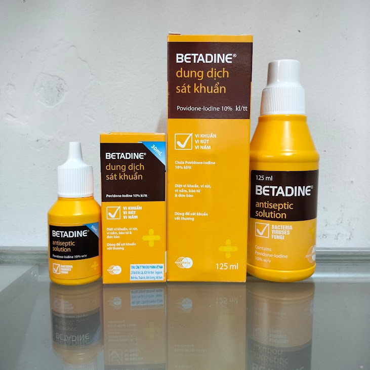 BETADINE SÁT KHUẨN 125ml | Shopee Việt Nam