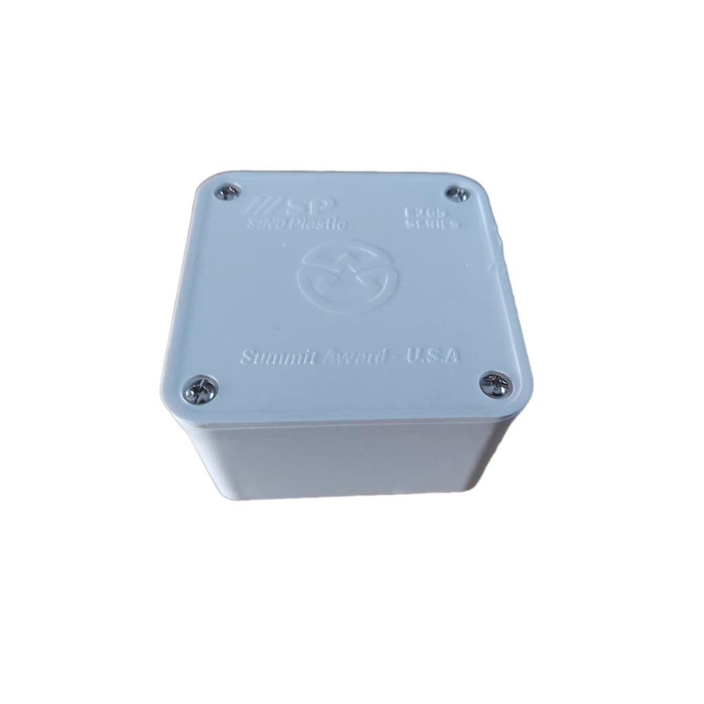 Hộp nối dây PVC 80x80x50 SINO E265/1, E265/1X tự chống cháy, lắp nổi ...