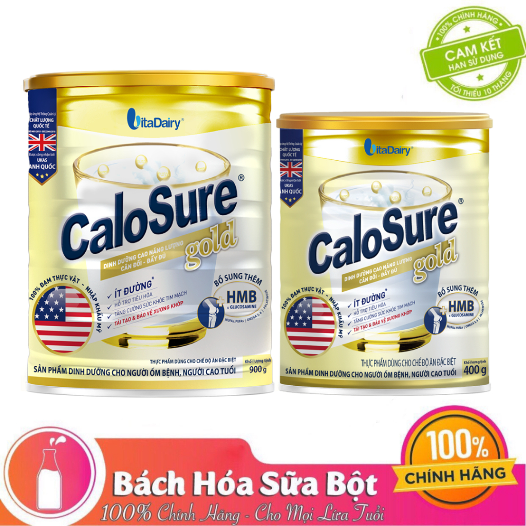 [Quét mã - tích điểm] Sữa bột CaloSure Gold – dinh dưỡng dành cho người ...