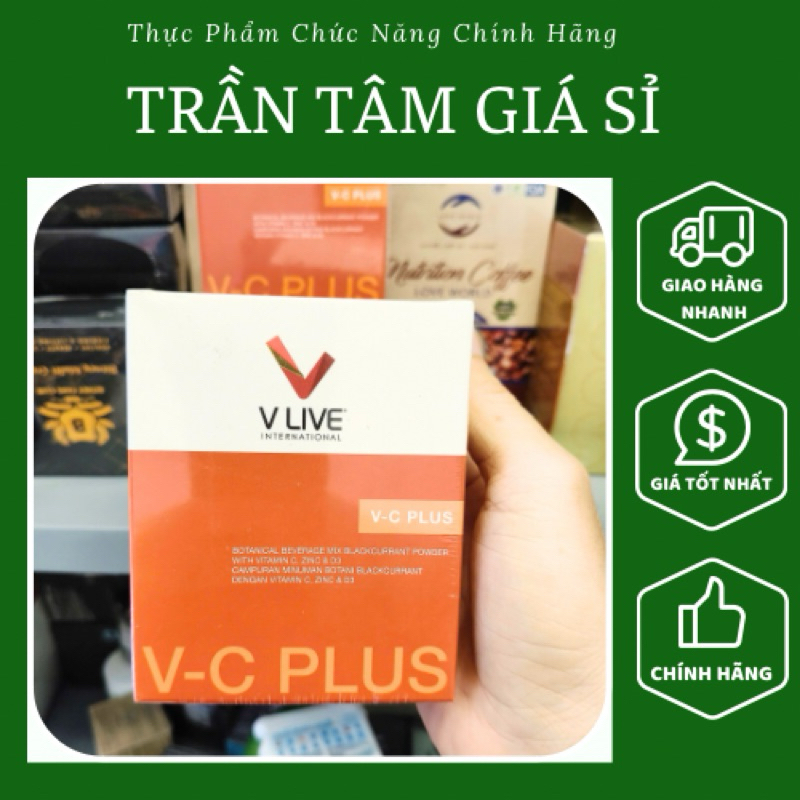 V-C Plus VLive bổ sung dưỡng chất, tăng cường hệ miễn dịch, phòng ngừa ...