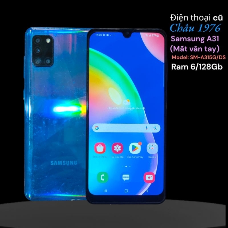 Samsung Galaxy A31 (SM-A315G) 6/128G Đã Qua Sử Dụng (Màn Thay Oled ...