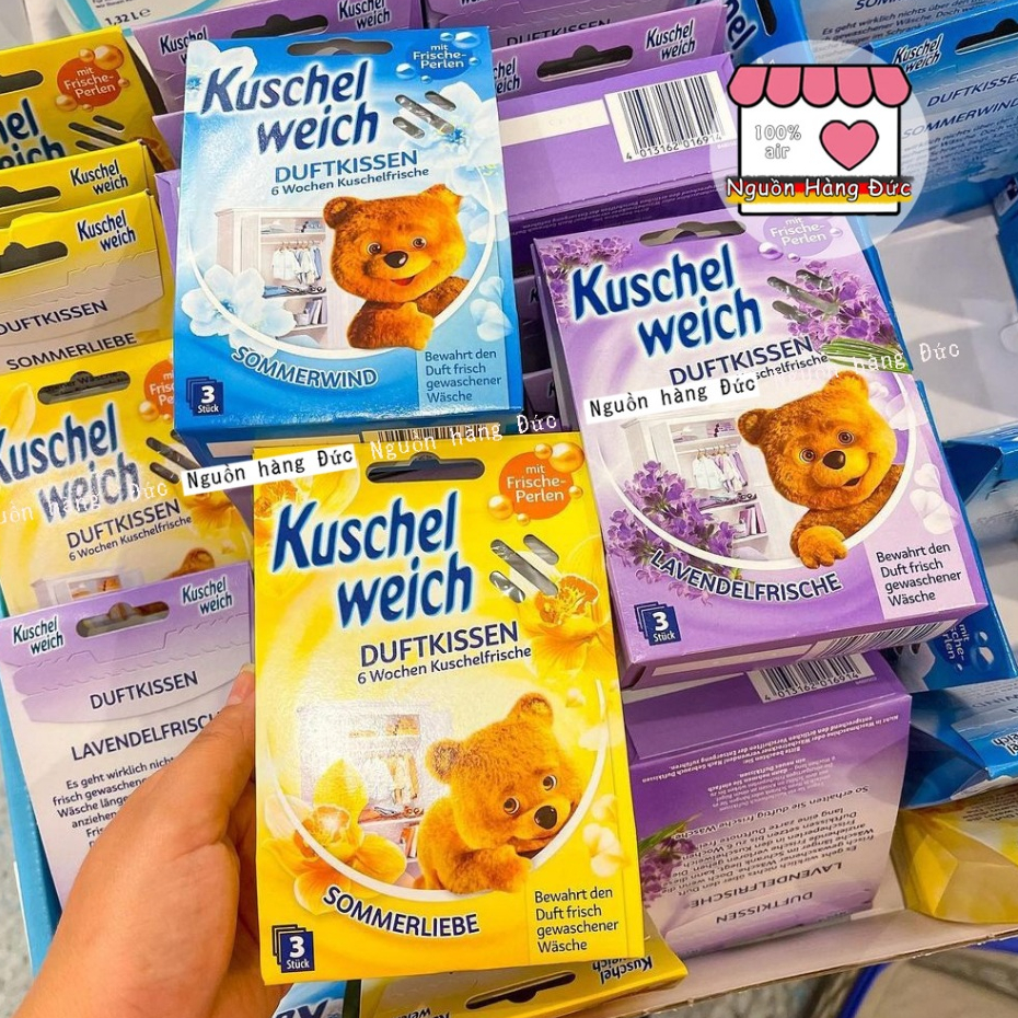 Túi thơm tủ quần áo cho bé Kuschel weich hình gấu trẻ em an toàn- Nguồn ...