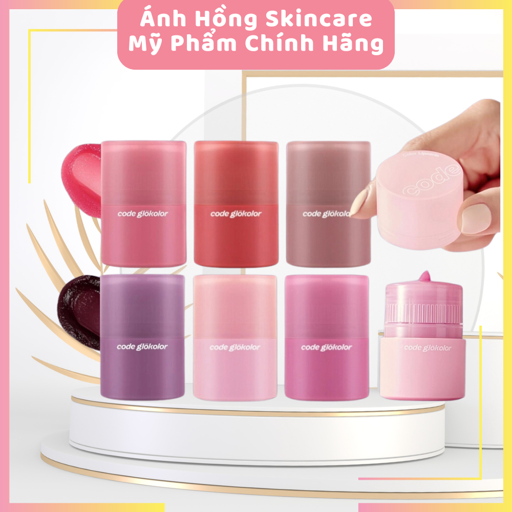 Son Dưỡng Môi Có Màu Code Glokolor Color Lipcerin | Shopee Việt Nam