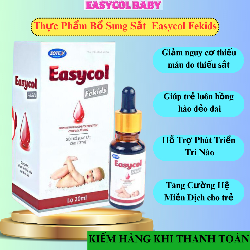 Bổ sung sắt cho bé giúp ăn ngon tăng đề kháng Iron hydroxide ...