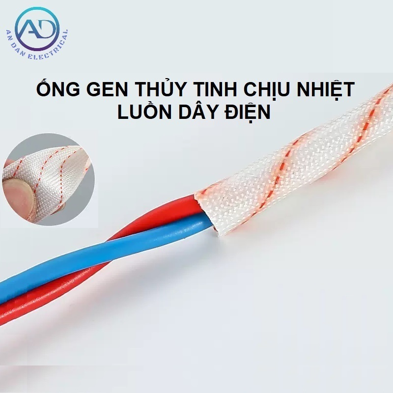 Ống gen sợi thủy tinh, chịu nhiệt, cách điện D1 D2 D3 D4 D5 D6 D8 D10 D12 D14 D16 D20 D25 D30 ...