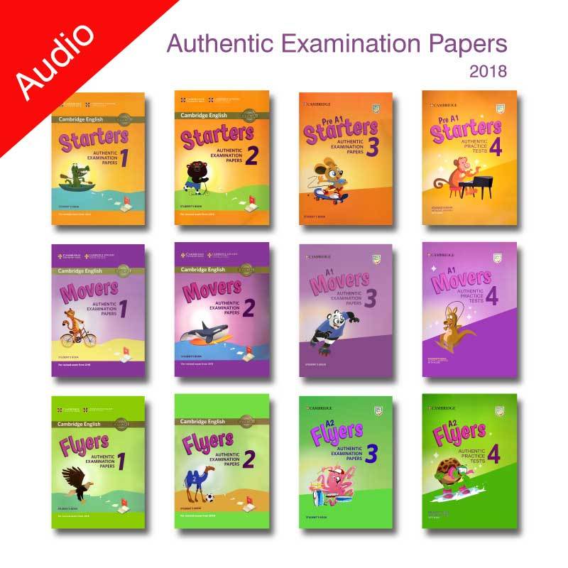 Sách Starters - Flyers - Movers Authentic Examination - Exam From 2018 ...