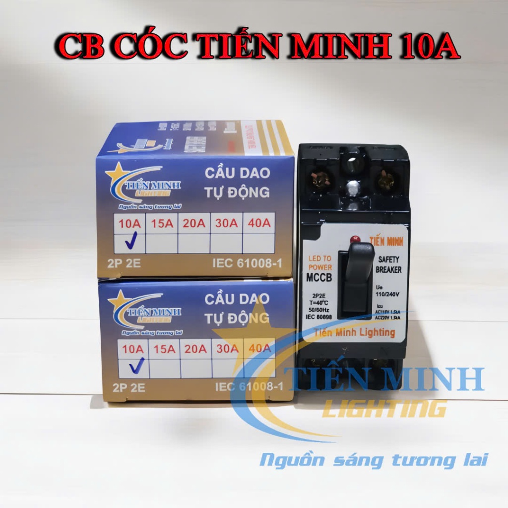 CB cóc 10A-15A-20A-30A-40A dùng để ngắt mạch bảo vệ an toàn cho thiết ...