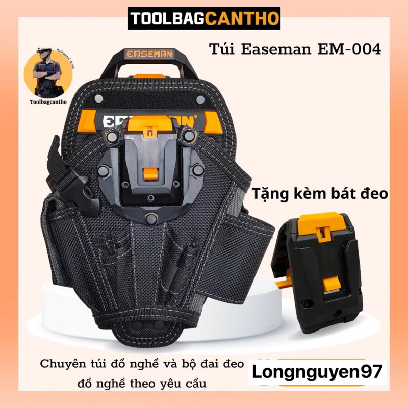 Túi đeo máy khoan, máy bắn vít Easeman EM-004 | Shopee Việt Nam