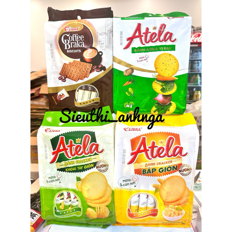 Bánh Khoai Tây Potato Crackers Atela Túi 228g | Shopee Việt Nam