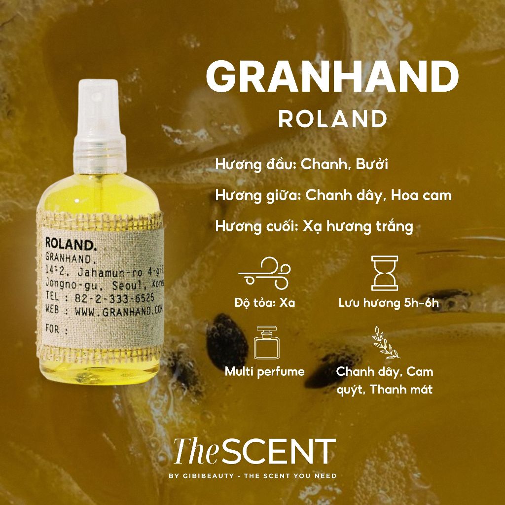 Nước hoa GRANHAND Roland | Shopee Việt Nam