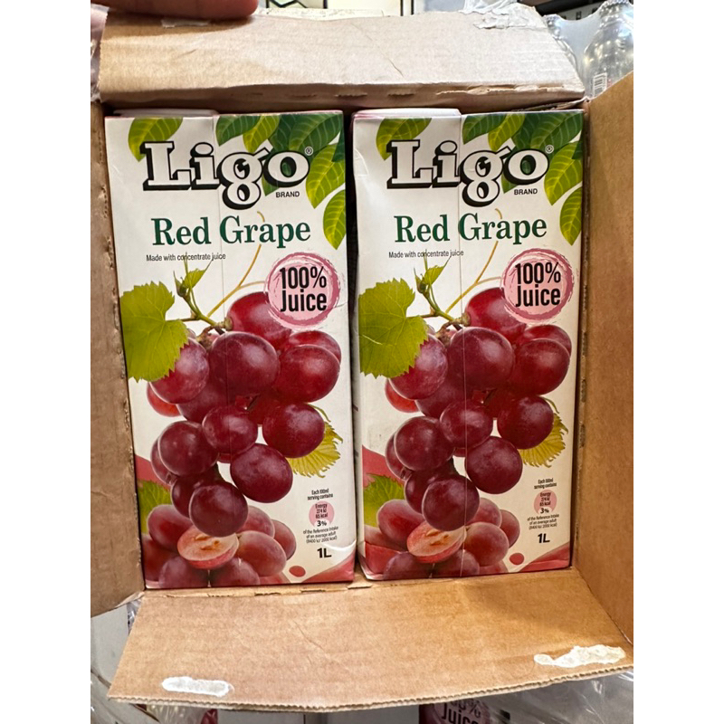 Nước Ép Nho Ligo Red Grape Juice 1LIT | Shopee Việt Nam