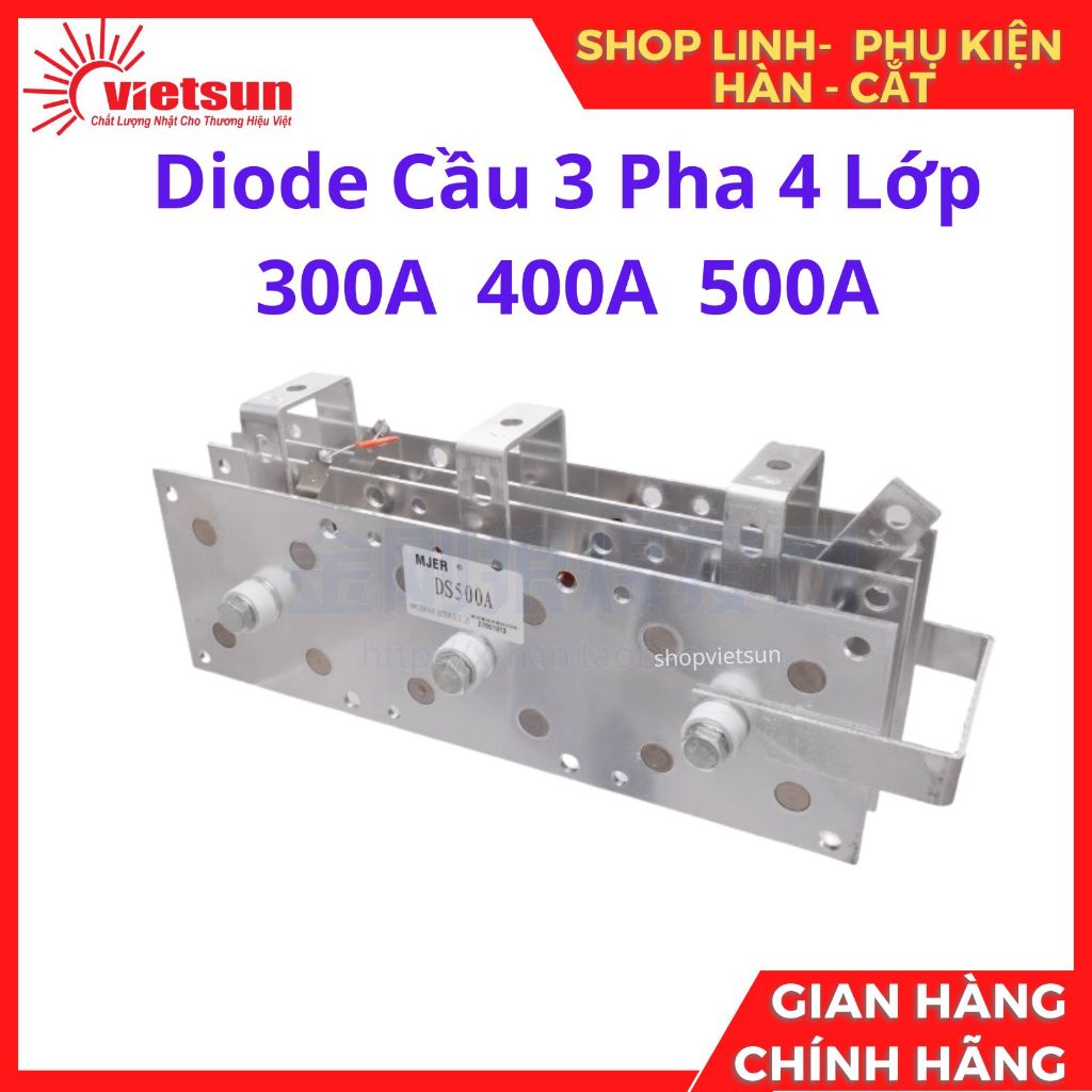 Diode Cầu 3 Pha 4 Lớp 300A 400A 500A | Shopee Việt Nam