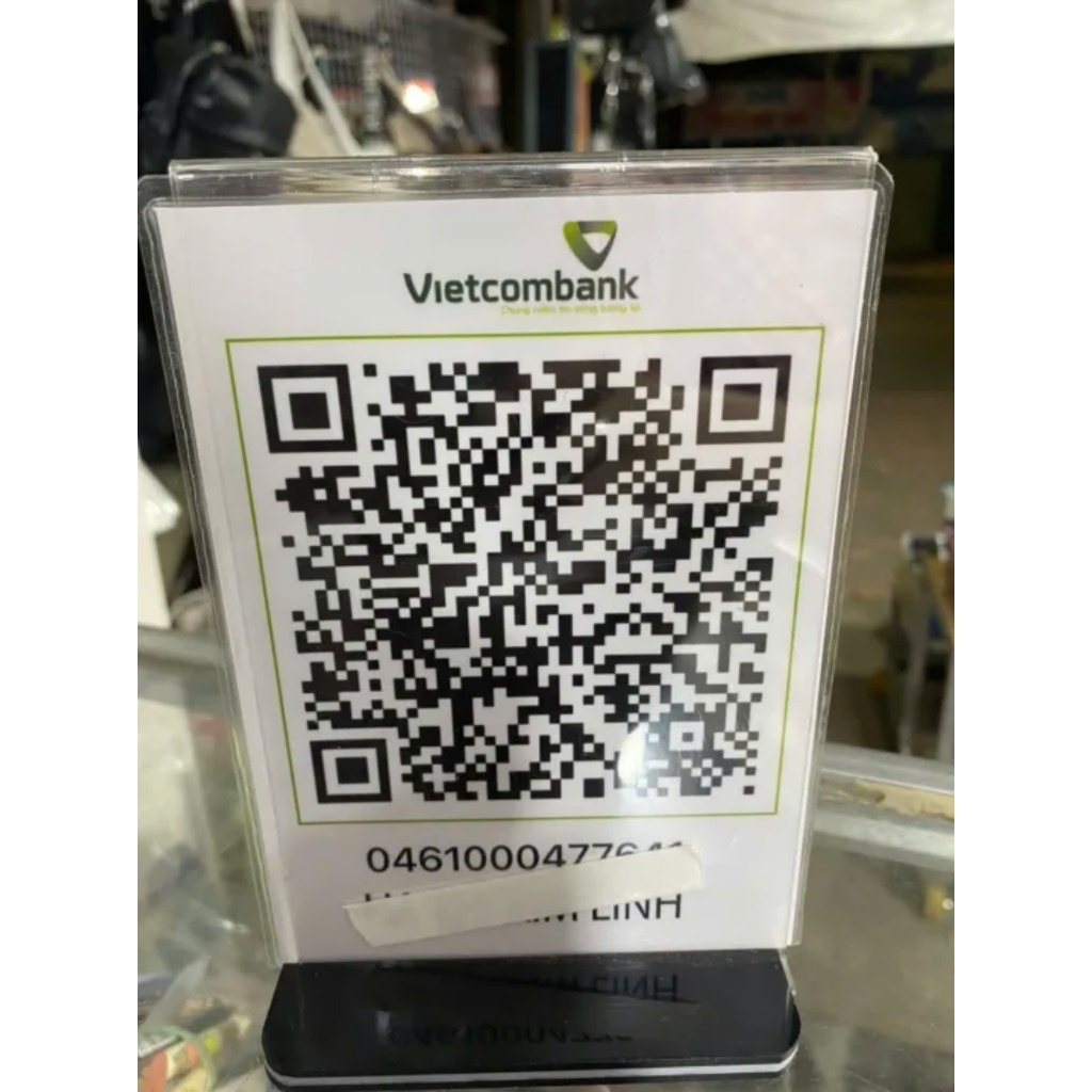 In menu in mã QR code bằng mica để bàn A6 | Shopee Việt Nam