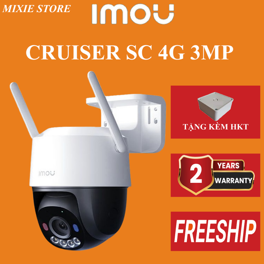 Imou Cruiser SC 4G 3MP - Cruiser SC 4G 5MP | Camera hỗ trợ sim 4G | Có ...