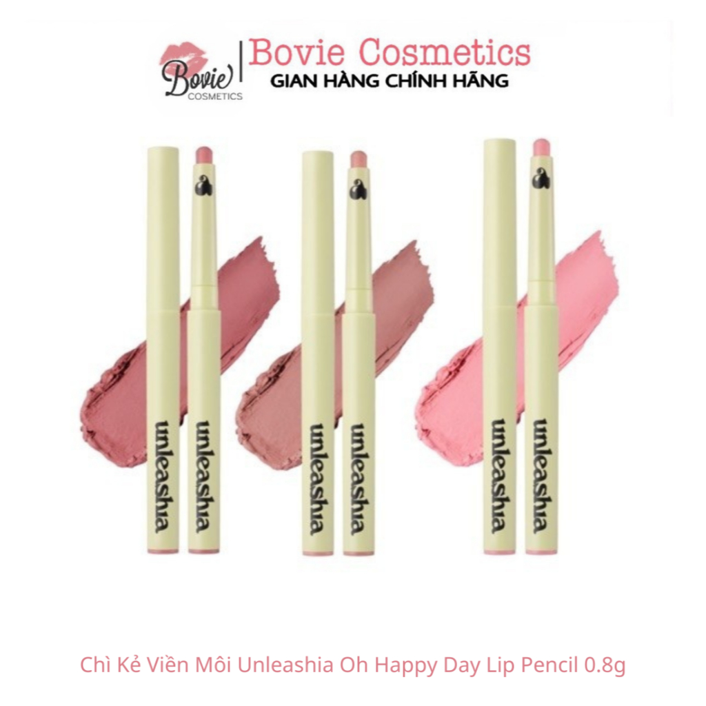 Chì Kẻ Viền Môi Unleashia Oh Happy Day Lip Pencil 0.8g | Shopee Việt Nam
