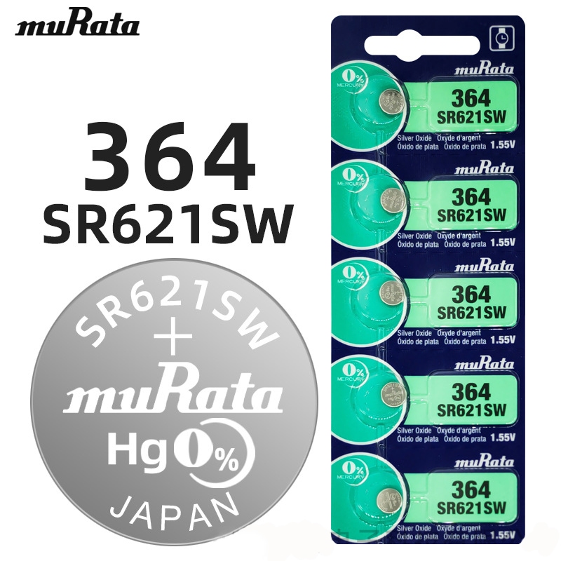 Pin MURATA 364 SR621SW, Pin đồng hồ chính hãng | Shopee Việt Nam