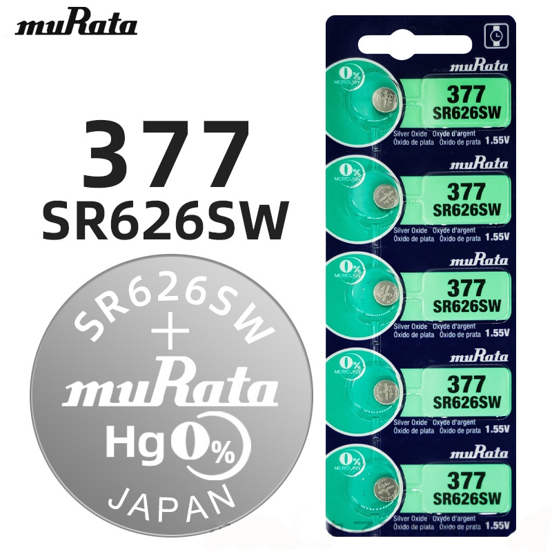 Pin MURATA 377 SR626SW, Pin đồng hồ chính hãng | Shopee Việt Nam