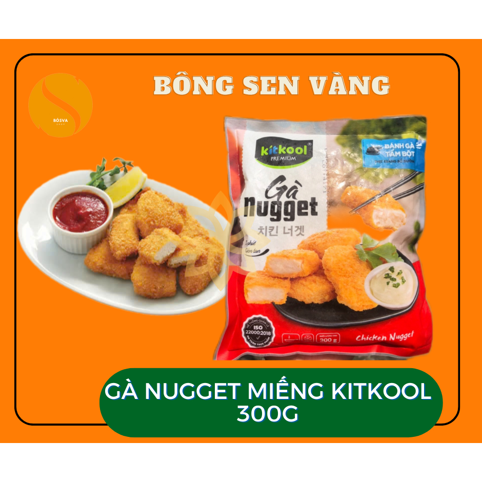 [HOẢ TỐC] Gà nugget miếng kitkool gói 300g | Shopee Việt Nam
