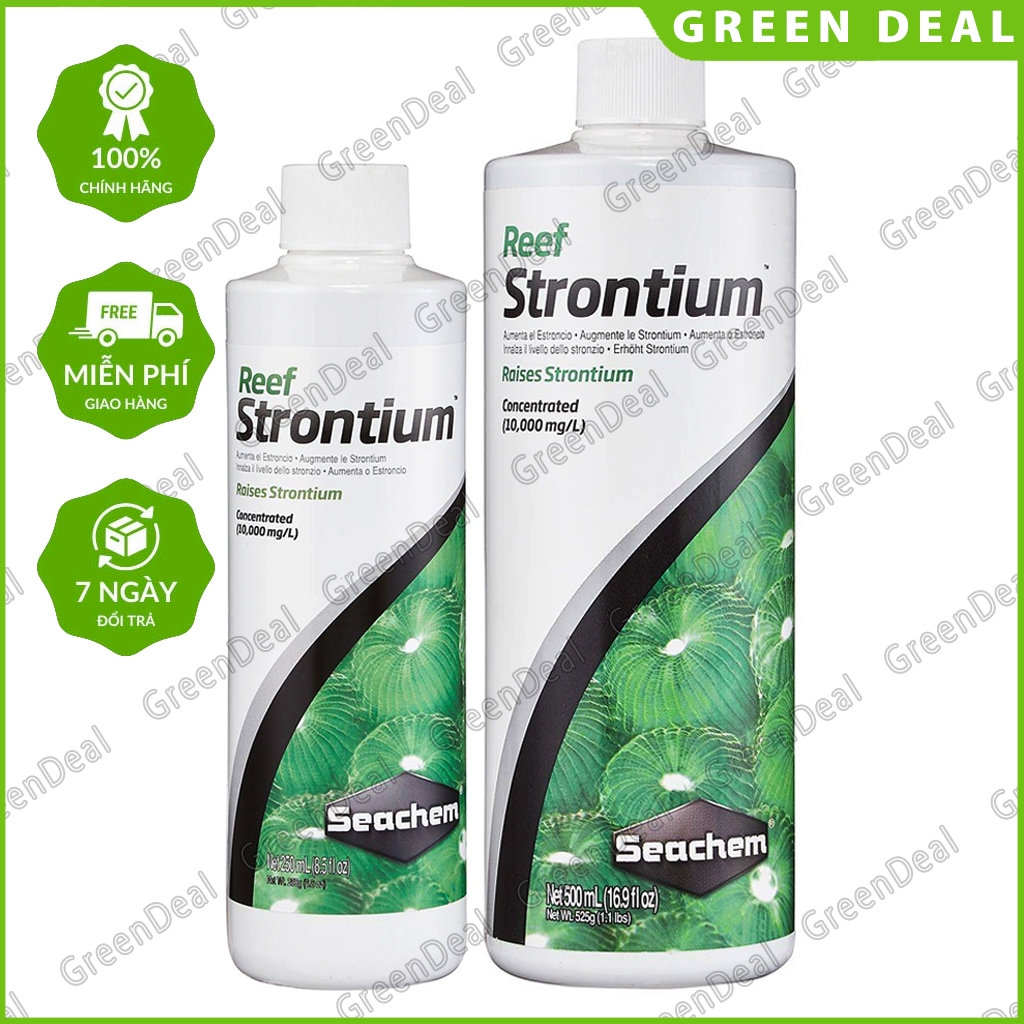 [Tem Sicavi] SEACHEM - Reef Strontium | Bổ sung và duy trì Stronti cho ...