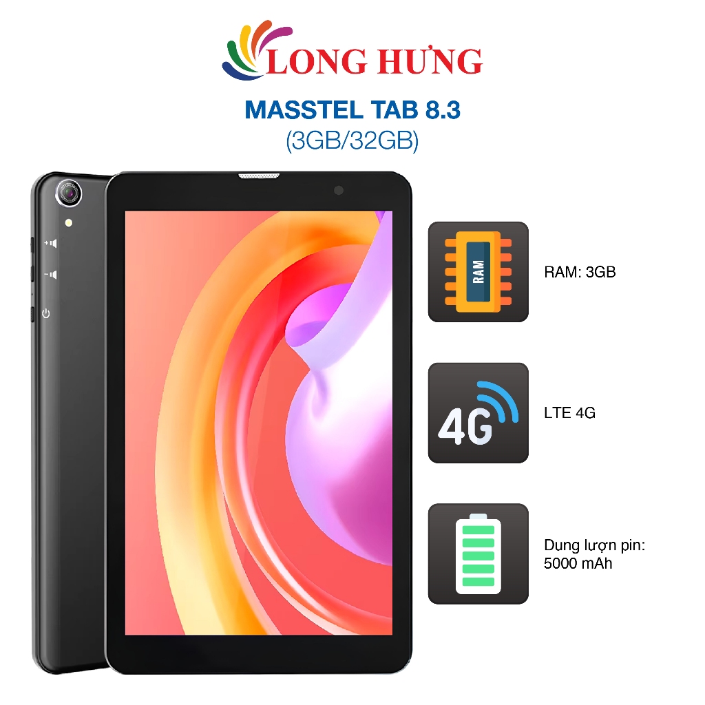 Máy tính bảng Masstel Tab 8.3 (3GB/32GB) - Hàng chính hãng | Shopee ...