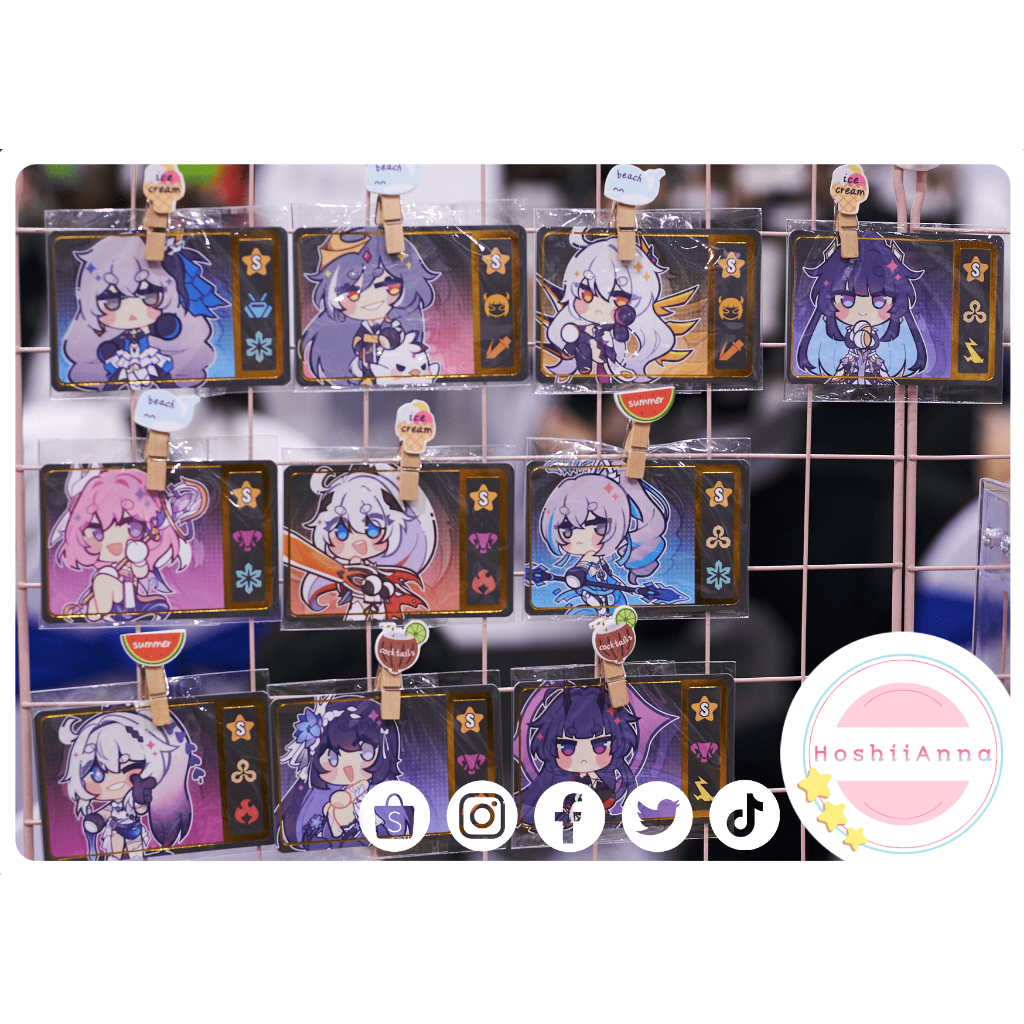 [REMAKED] Gacha card bo góc Herrscher - Honkai Impact 3rd | Shopee Việt Nam