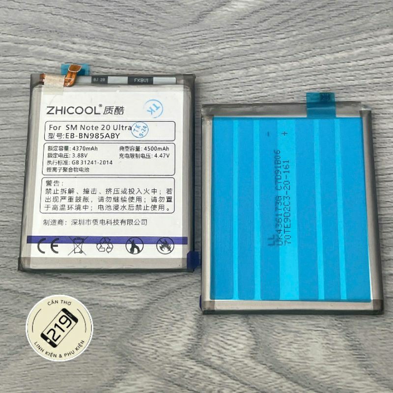 Pin Samsung Note 20 Ultra - mã pin BN985ABY bảo hành 3 tháng | Shopee ...