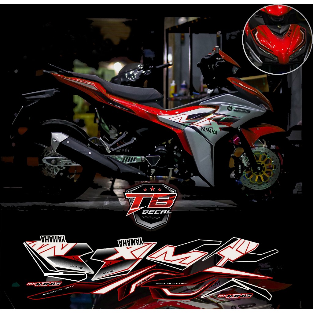 Tem Exciter 155 Zin MX Bạc phối đủ màu | Shopee Việt Nam