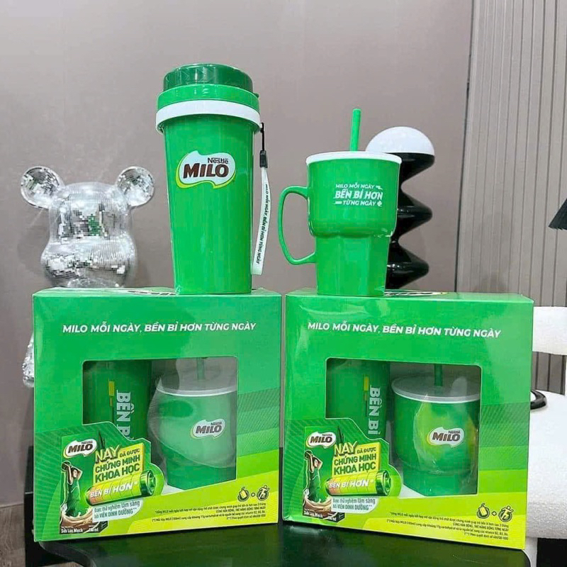 Bộ bình nước & cốc Milo | Shopee Việt Nam