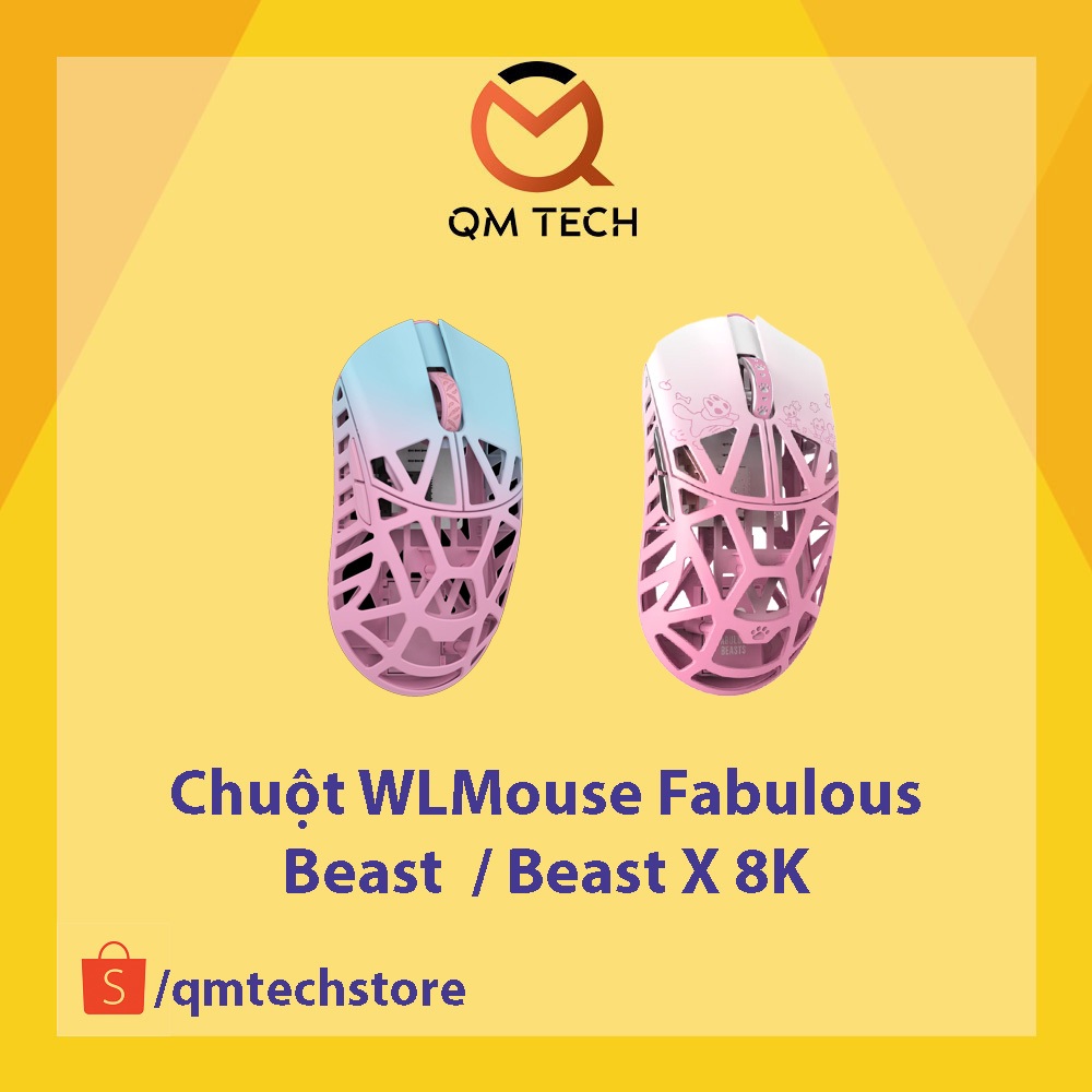 [NEW- LIKENEW - BH12T] Chuột Gaming không dây WLMouse Beast X Pro ...