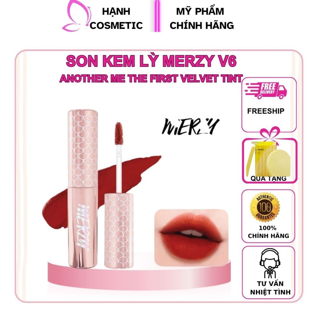 [V6] Son kem lỳ Merzy Another Me The First Velvet Tint | Shopee Việt Nam