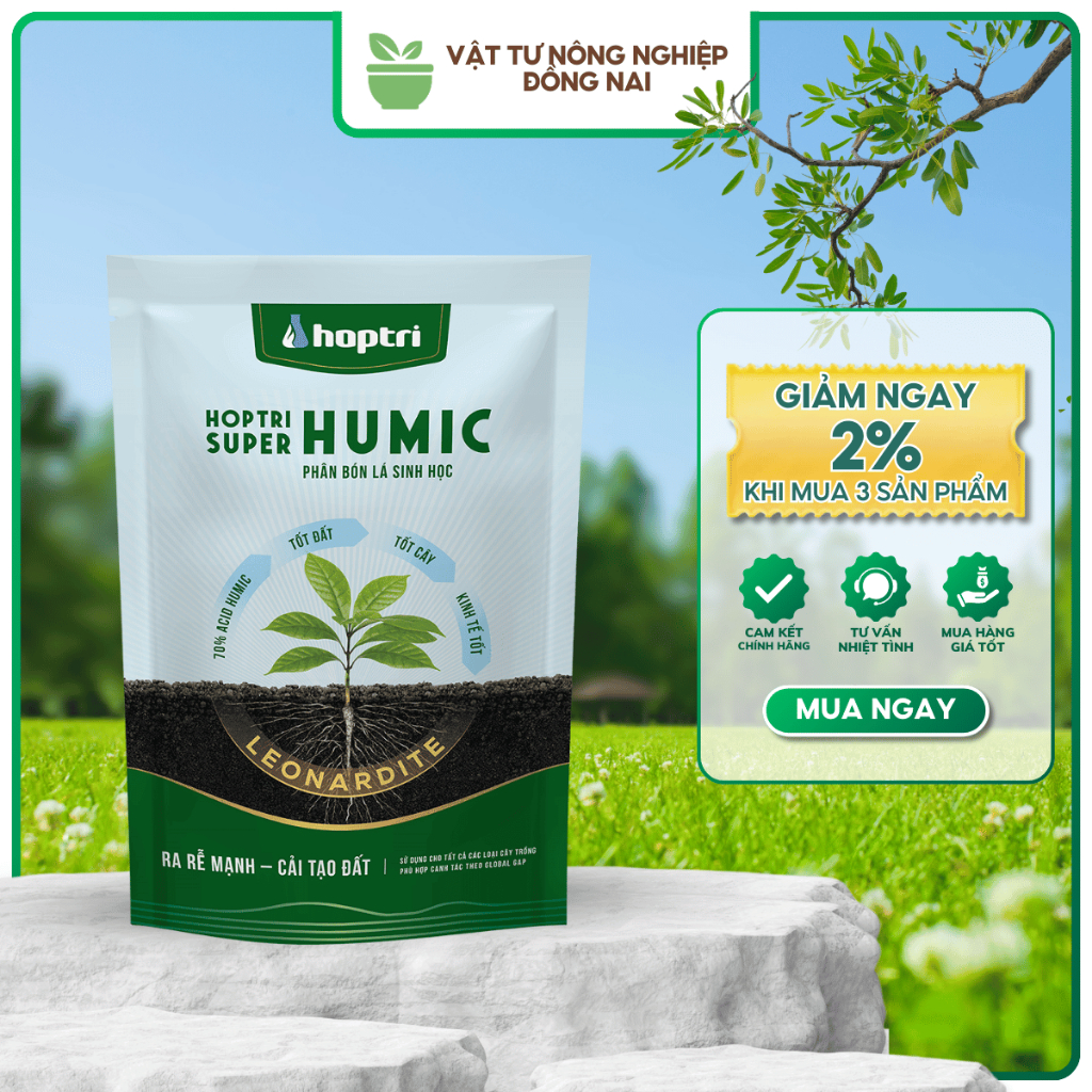Phân bón lá SUPER HUMIC Hợp Trí💥HÀNG CAO CẤP💥Phân tưới gốc giúp ra rễ ...