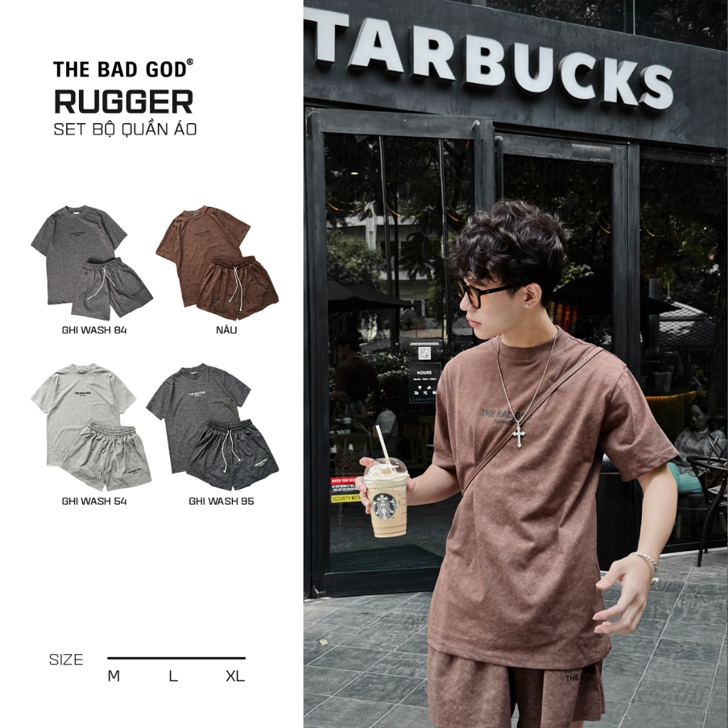 Bộ quần áo The Bad God Rugger | Shopee Việt Nam