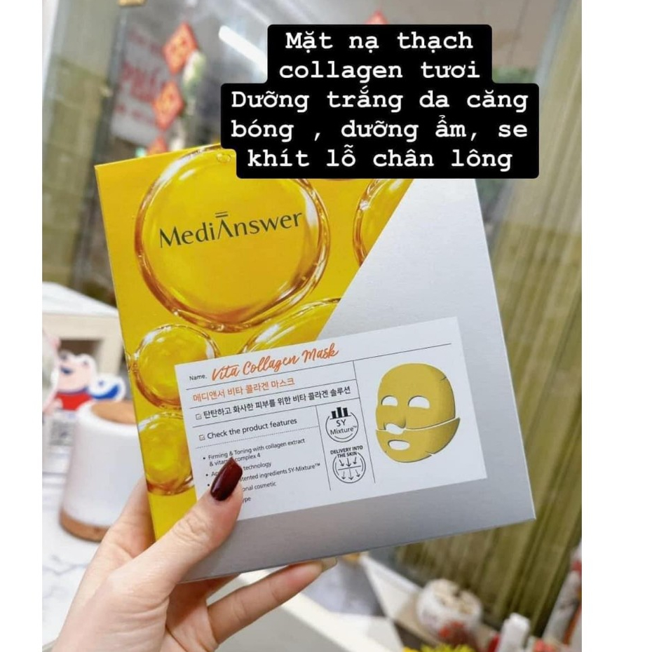 Mặt Nạ Thạch Medi Answer Vàng Collagen (5m) | Shopee Việt Nam