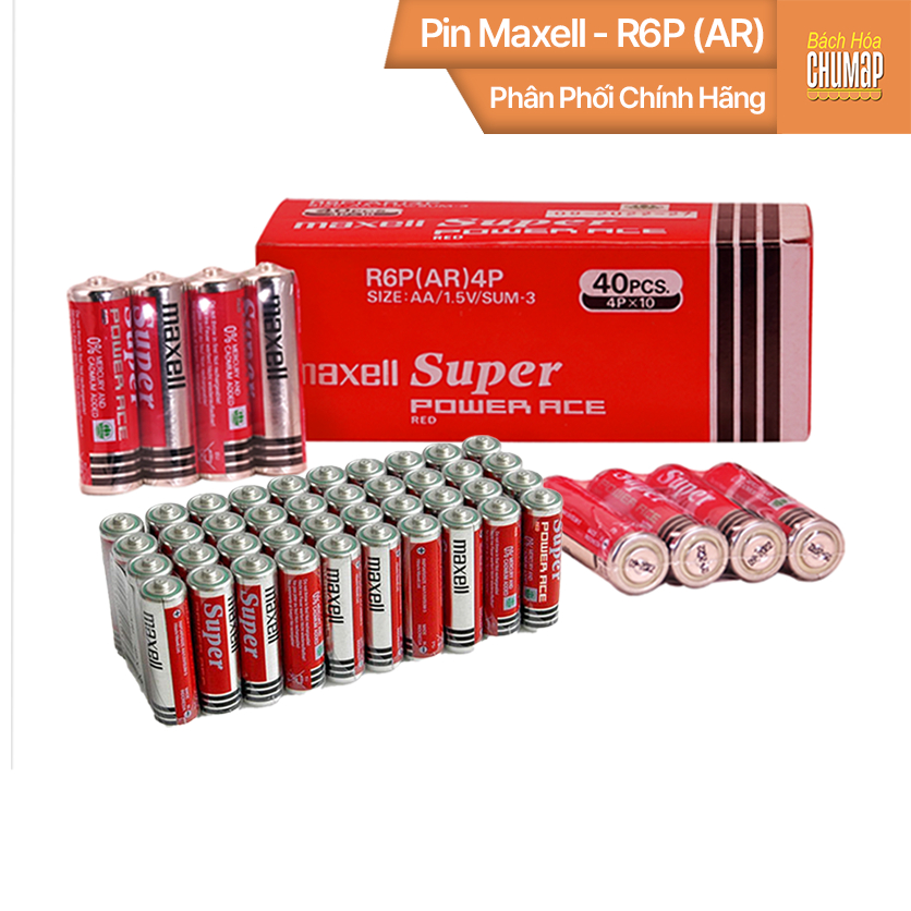 Pin Maxell - R6P (AA) - Chính Hãng | Shopee Việt Nam