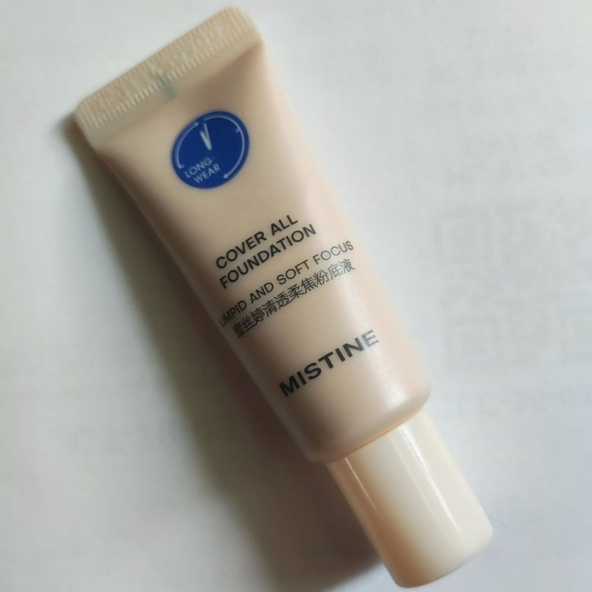 [Dạng tuýp nhỏ xíu 5g] MISTINE Kem nền dạng lỏng kiềm dầu chống nước lâu trôi 5g | Shopee Việt Nam