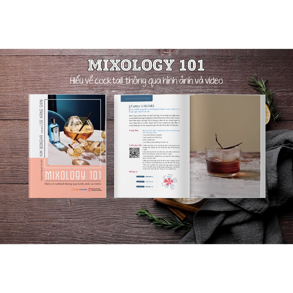 Sách Hướng Dẫn, Dạy Pha Chế - Mixology 101 Hiểu Về Cocktail Qua Hình Ảnh Và Video - Kim Bongha ...