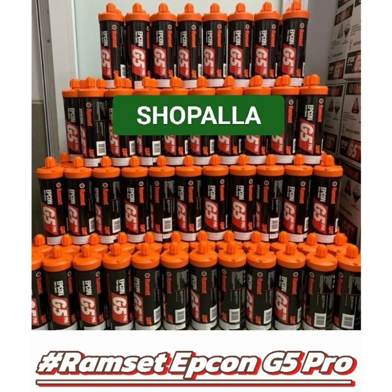 Ramset Epcon G5 Pro 600ml +Keo Khoan Cấy Thép Fischer EB 390s | Shopee ...