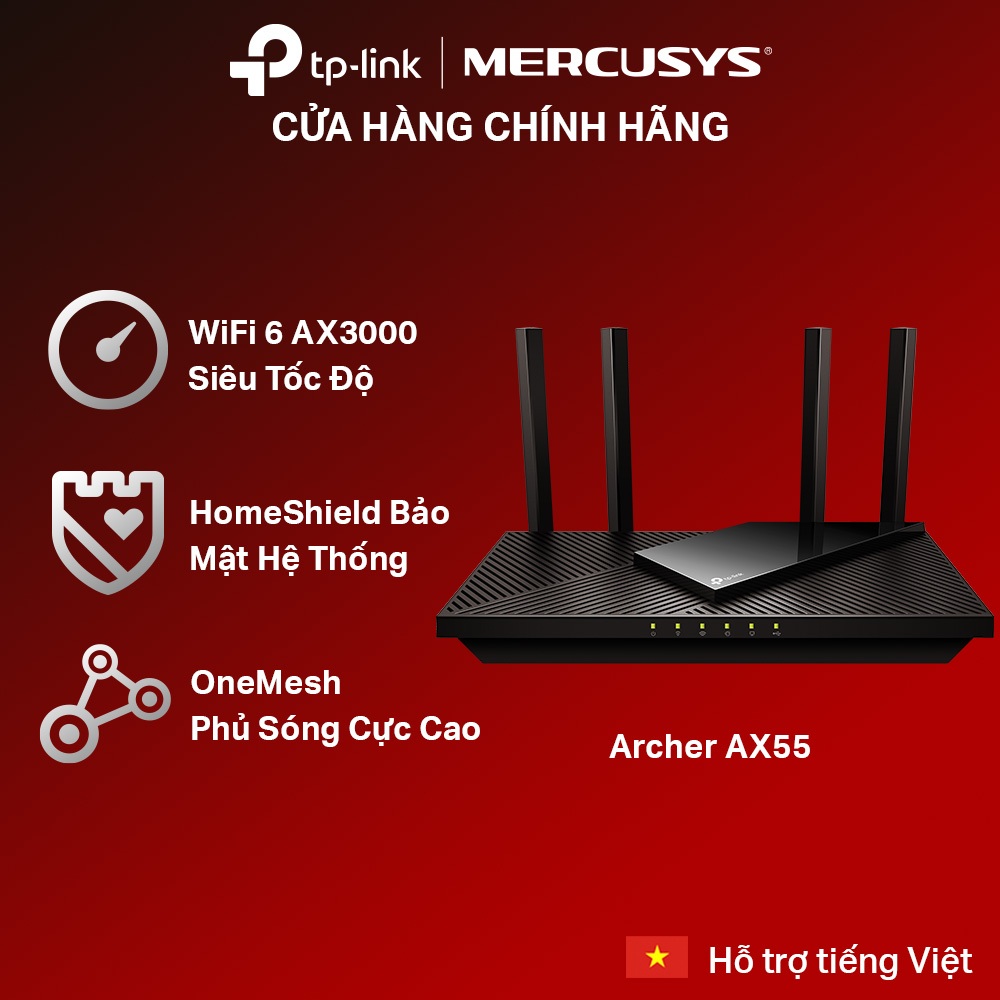 [Hỏa Tốc] Bộ Phát Wifi TP-Link Archer AX55 / AX55 Pro Chuẩn Wifi 6 ...