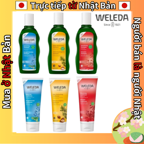 WELEDA Sage Hair Shampoo/Conditioner Scalp Care Organic Hair Care ...