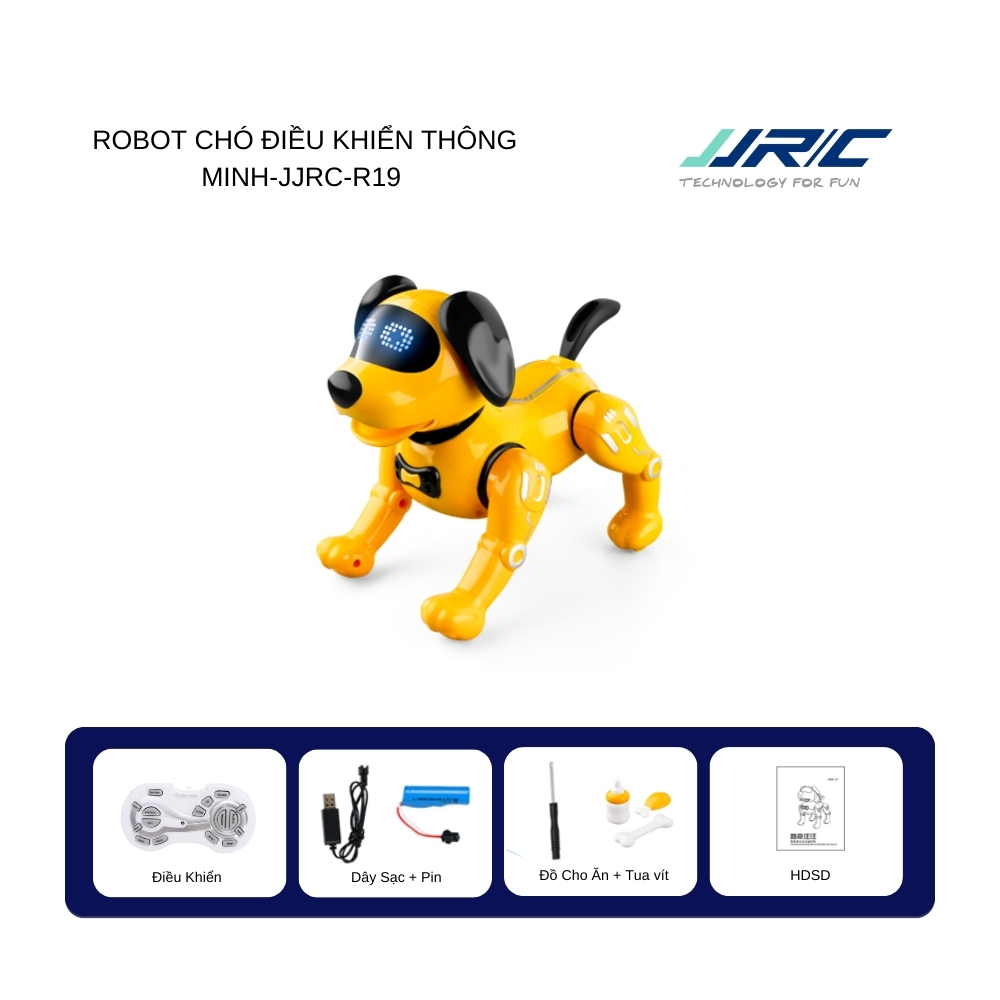 ROBOT CÚN ĐIỀU KHIỂN THÔNG MINH JJRC R19 | Shopee Việt Nam
