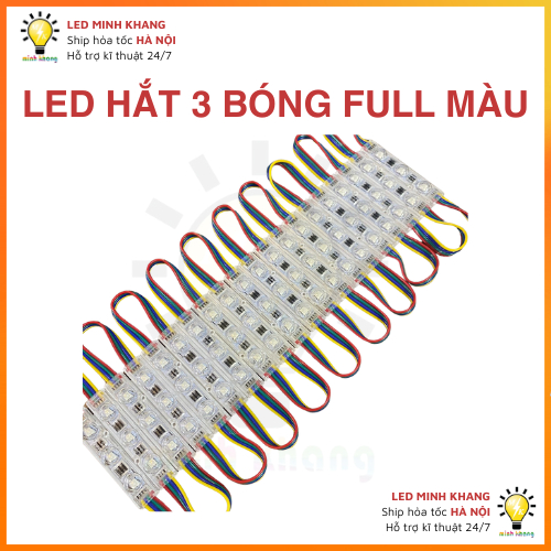 Led thanh 3 bóng Full màu 12v - iC 8206 - Hiệu ứng tự động | Shopee ...