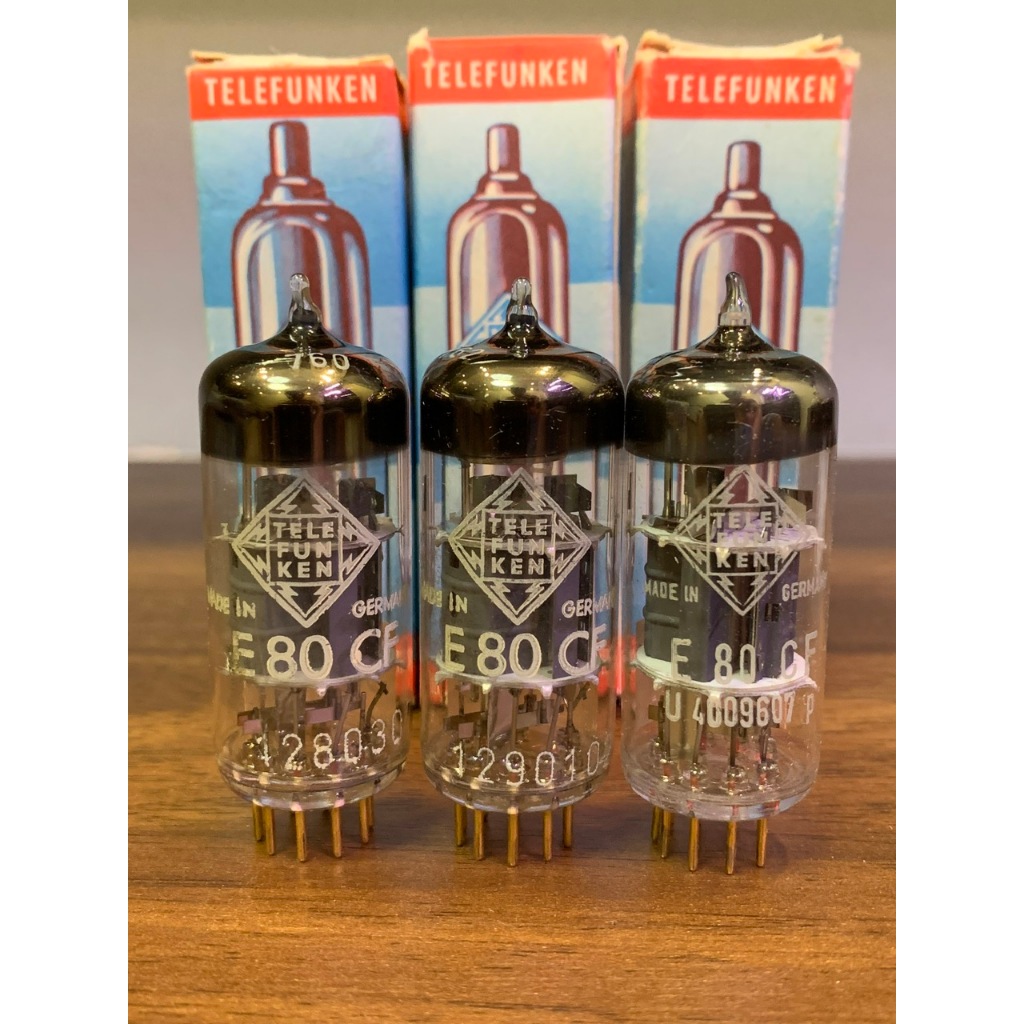 Bóng đèn điện tử/Bóng đèn amply E80CF/6BL8 -Telefunken lô gô đáy | Shopee Việt Nam